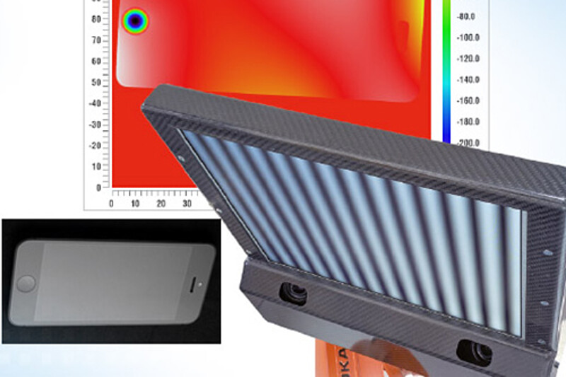 Surface inspection display glass | Micro-Epsilon
